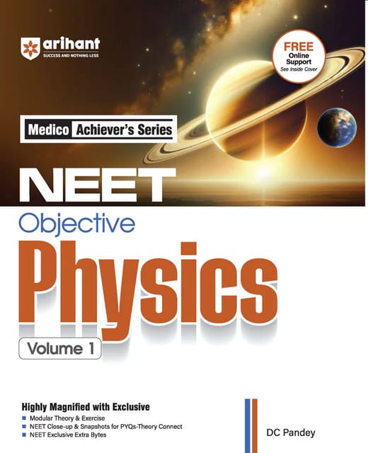 Arihant NEET Objective Physics volume 1 By DC Pandey