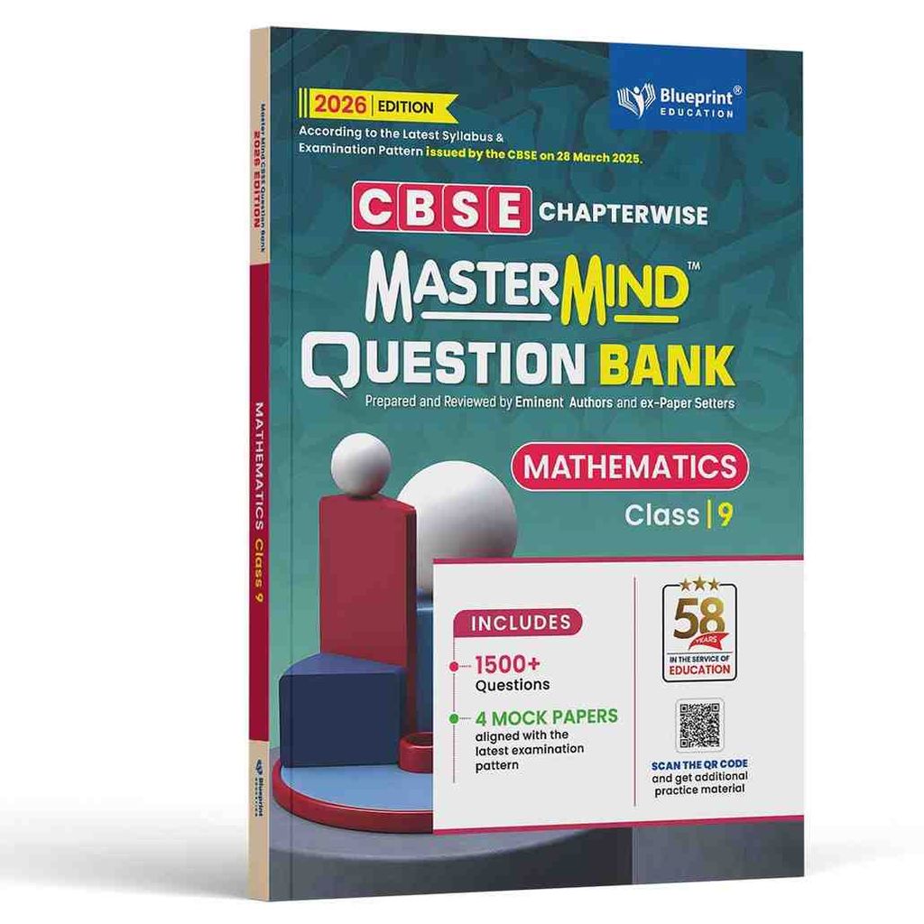 Class 9 Mathematics Mastermind CBSE Question Bank | Blueprint | Latest ...