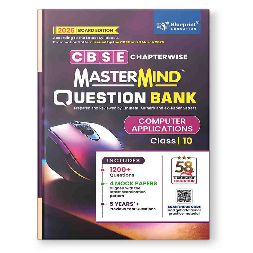 Class 10 Computer Applications Mastermind Question Bank | Blueprint ...