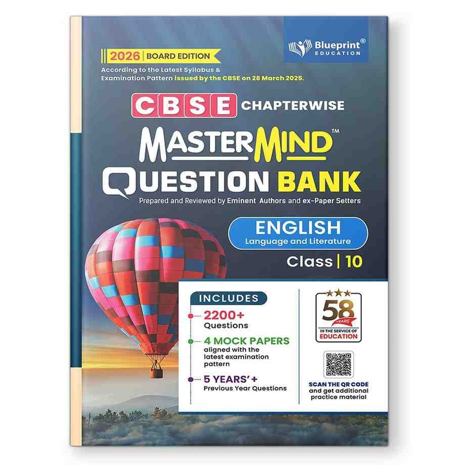 Class 10 English Mastermind Question Bank | Blueprint | Latest Edition