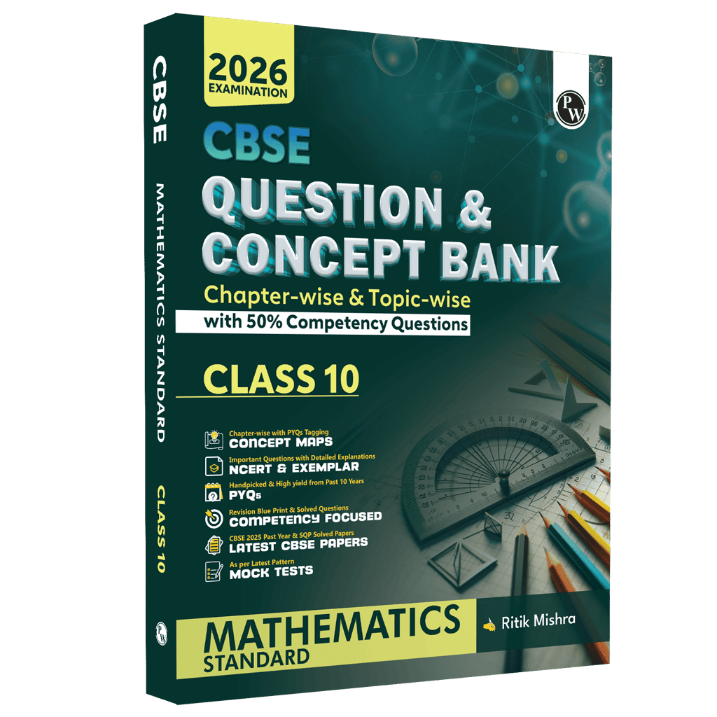 PW CBSE QUESTION AND CONCEPT BANK (QCB) MATHMETICS (STANDARD) SOLVED ...