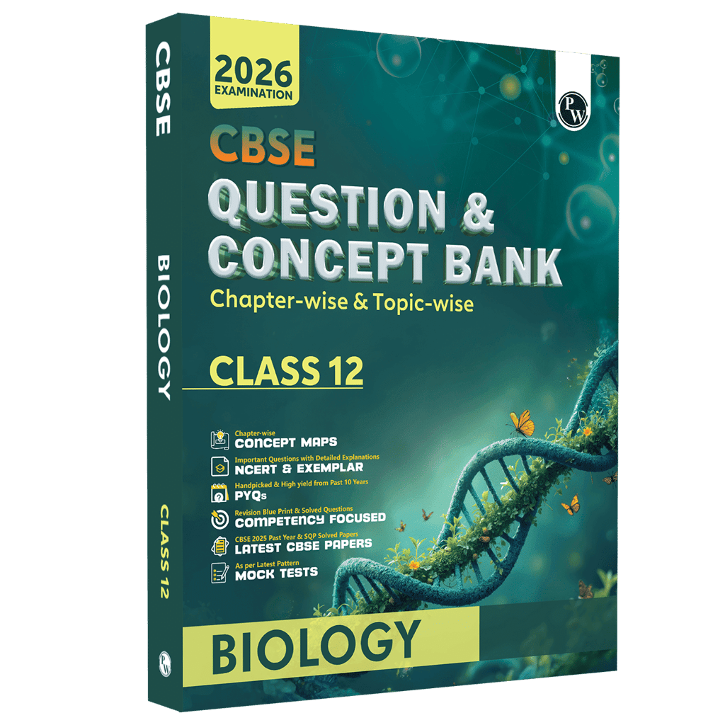 PW Cbse Question and Concept Bank (QCB) Biology Solved Questions Class ...
