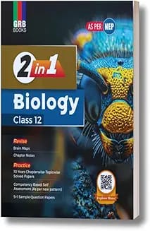 GRB New Biology 2 in 1 For Class 12 | Latest Edition