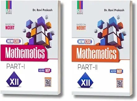 GRB New Era Mathematics Part 1 and Part 2 Class 12 | Latest Edition