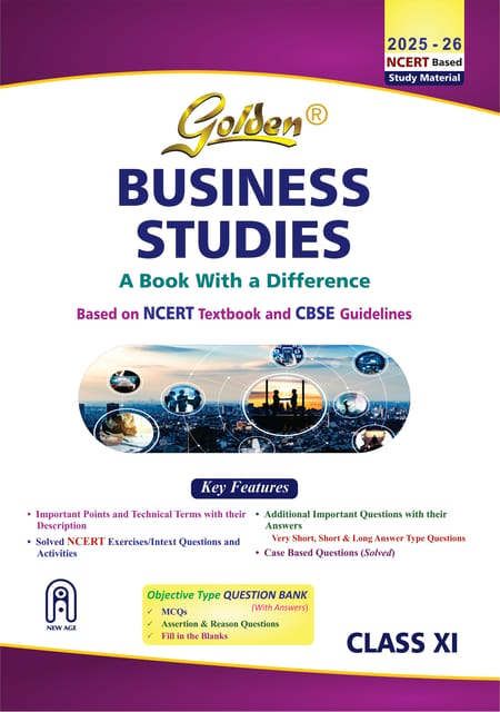 Class 11 Business Studies Golden Guide | Latest Edition