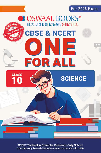 Class 10 Science Cbse and Ncert One for All | Oswaal | Latest Edition